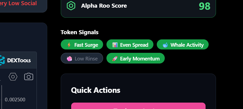 Solana Alpha - Memecoin Analytics